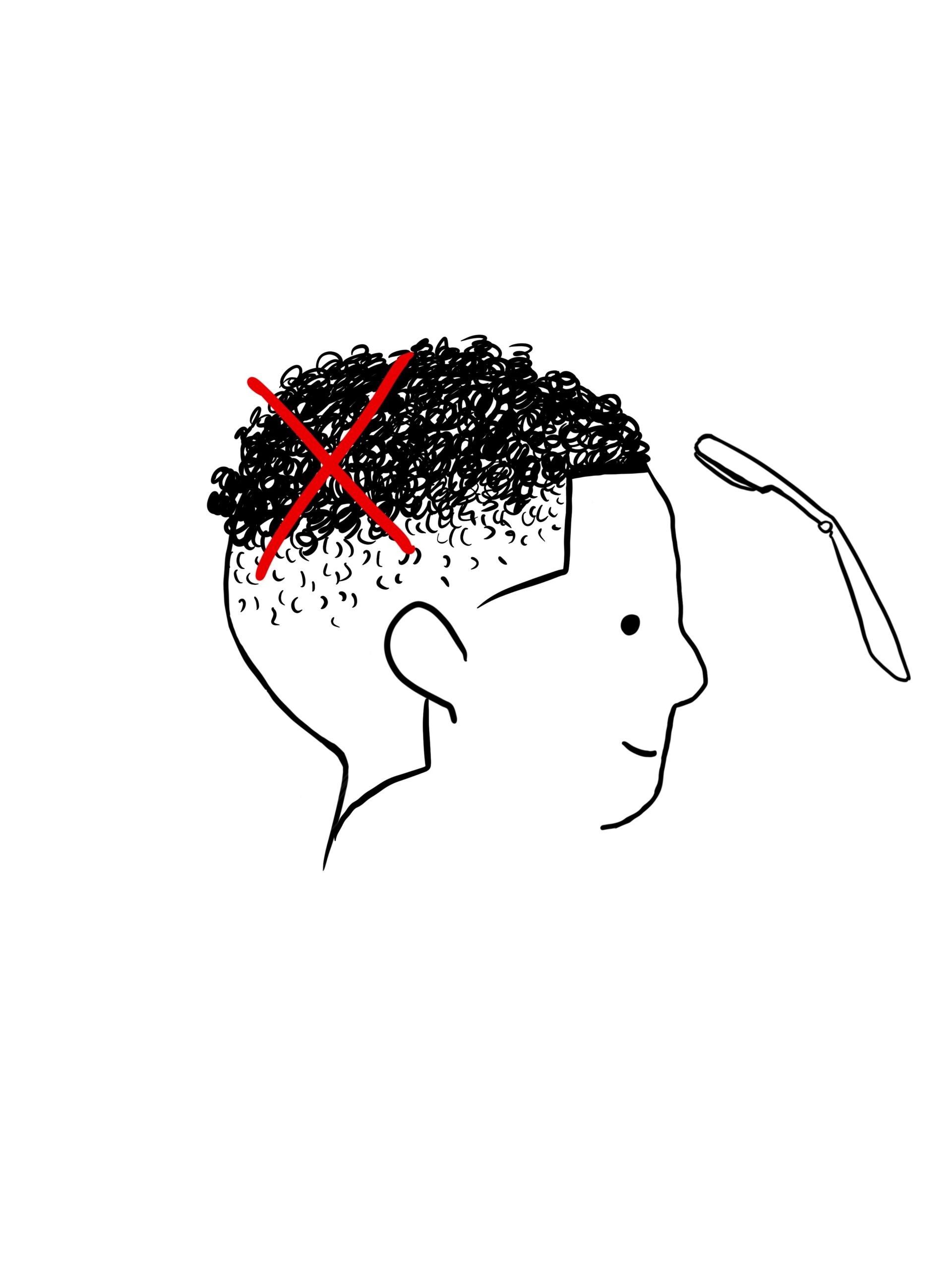 Services – Simple trim with clippers (and scissors) | Open Out